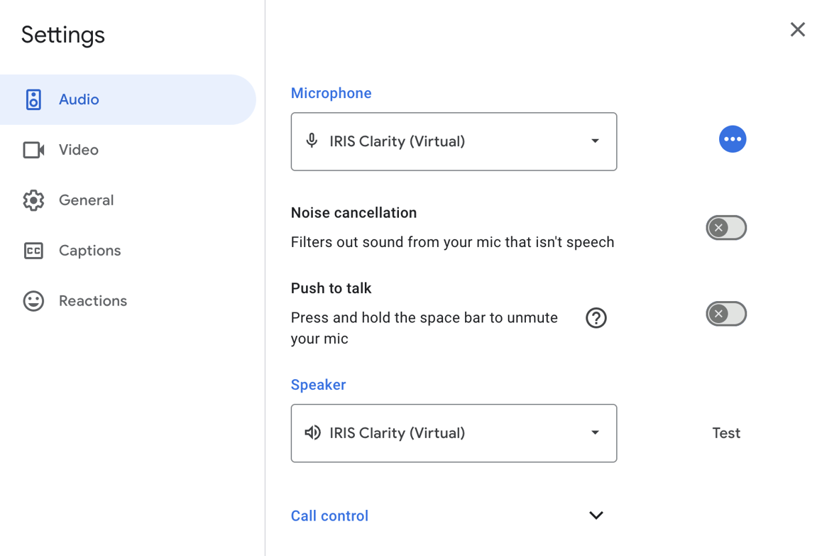 Setting up the IRIS Clarity App